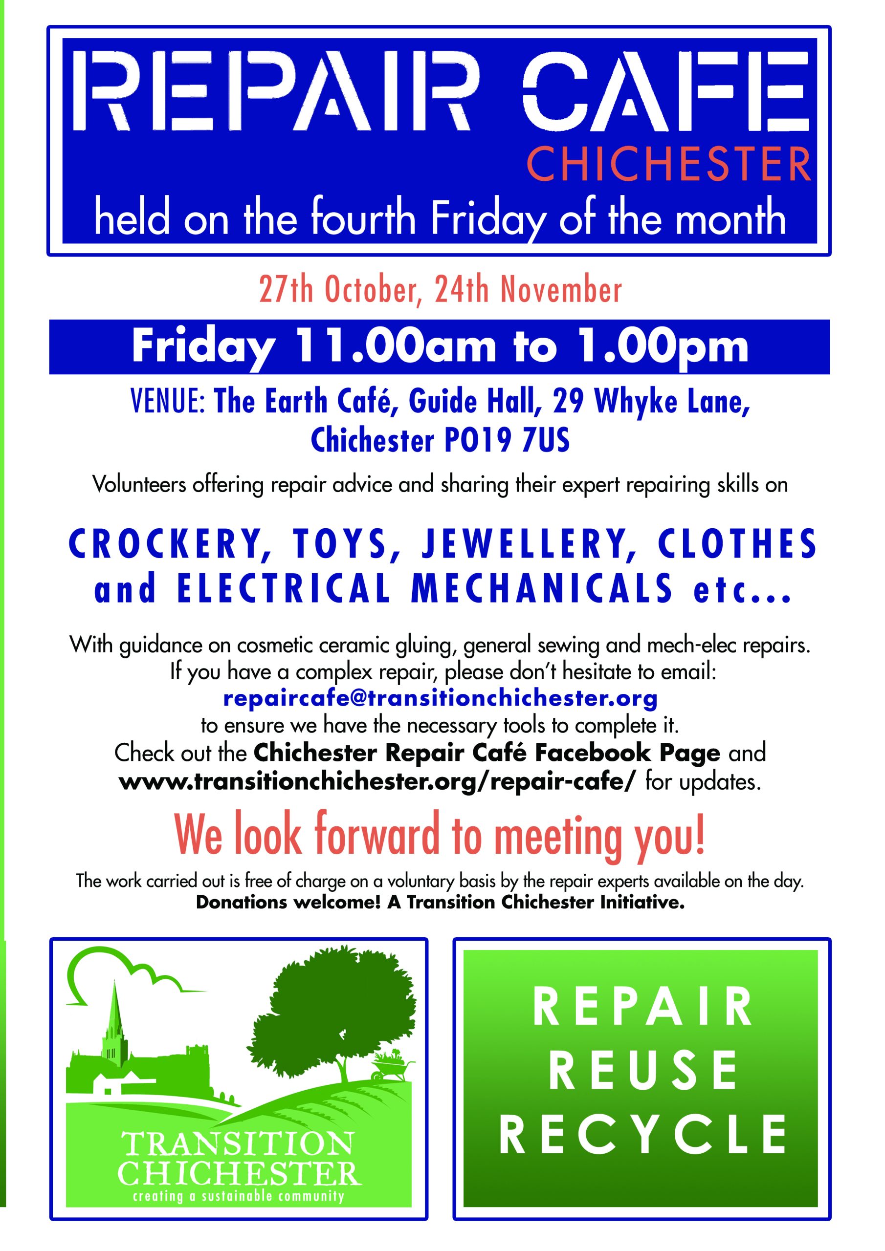 Repair Café – Transition Chichester